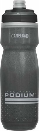 Camelbak Camelbak PODIUM CHILL 21oz Fahrrad Trinkflasche - selbstschließender Deckel - auslaufsicher - einfache Reinigung - optimale Käfigpassform - Black, Grö