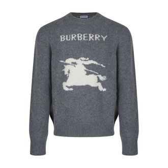 Burberry Homme, Pulls, Gris, Taille: XS Pull Gris