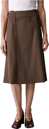 Maison Margiela Damen, R&ouml;cke, Braun, SGr&ouml;&szlig;e