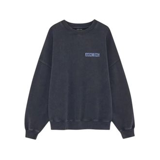 Anine Bing Femme, Sweatshirts et sweats &agrave; capuche, Noir, Taille: 36 FR Miles SweaT-shirt