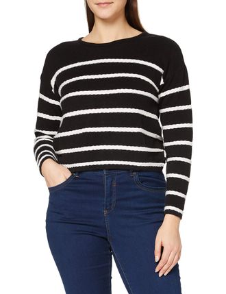 Lee Cooper Strick Pullover Striped
