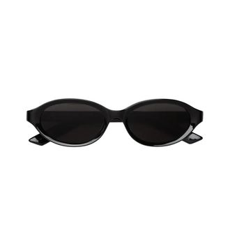 Retro Superfuture Parola Schwarze Sonnenbrille - - Accessories - Damen - Schwarzk - ONE SIZE