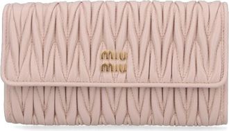 Miu Miu Wallet With Logo Shoulder Strap