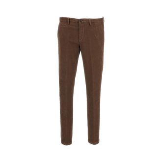 BRIGLIA 1949 Slim Fit Chino - - Trousers - Herren - Braun - 2XL