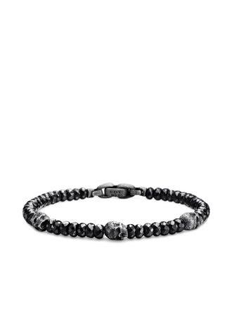 David Yurman bracelet Memento Mori Skull Station en argent sterling (6 mm)