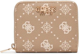 Guess Geldb&ouml;rse Carrie Logo Slg SWGP98 98137 Beige