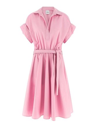 Nude Knielanges Kleid - Nude