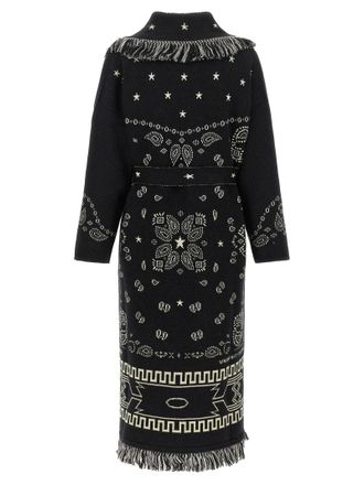 Alanui Bandana Coat - black