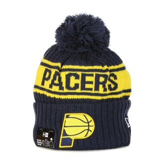 New Era Homme, Accessoires, Bleu, Taille: ONE Size Chapeau NBA Draft Pom Pom