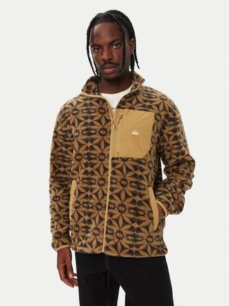 Quiksilver Fleecejacke EQYPF03066 Hellbraun Regular Fit