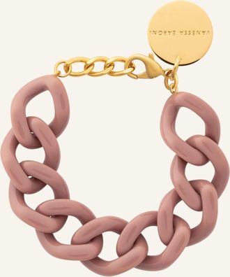 Vanessa Baroni Vanessa Baroni Armband Flat Chain Bracelet Mocha Mouse By Glambou gold