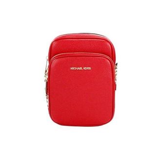 Michael Kors Sac &agrave; bandouli&egrave;re pour femme, rouge vif, Medium