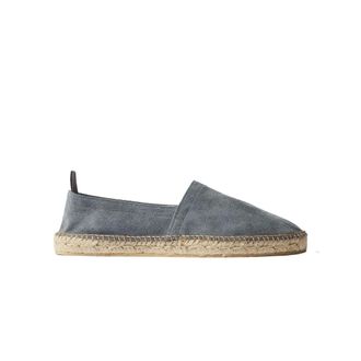 Scarosso Homme, Chaussures, Gris, Taille: 44 EU Pablo Espadrilles en Daim
