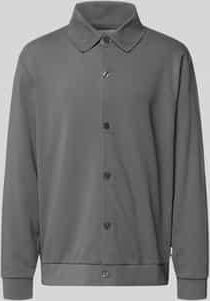 Lindbergh Sweatjacke mit Kentkragen