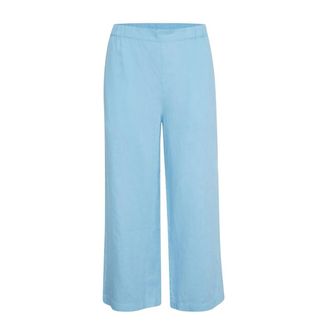 Part Two Femme, Pantalons, Bleu, Taille: 36 FR Pantalon Large
