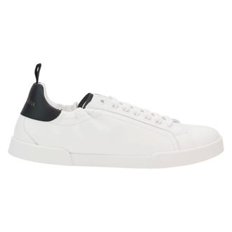 Dolce & Gabbana Baskets Portofino - Homme - Chaussures - Blanc - Taille: 42 1/2 EU