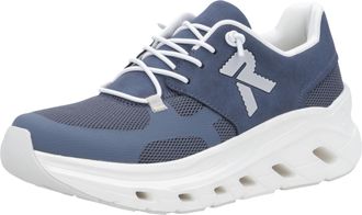 Rieker Damen W3500 Sneaker Low, blau 12, 36 EU