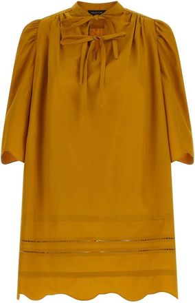 Fabiana Filippi Femme, Robes, Jaune, Taille: 34 FR Robe ample