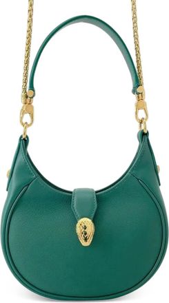 Bulgari petit sac à bandoulière Serpenti Ellipse (2010-2025) - Vert