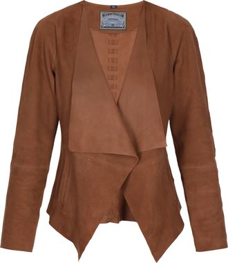 Dreimaster Dreimaster Jacke Frauen Cognac