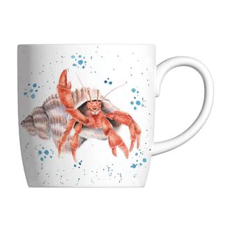 Wrendale Designs Royal Worcester Wrendale Designs The Happy Crab 0,3 l Becher mit Krabbenmotiv