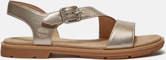 Timberland Calista Bay Sandale mit Fersenriemen f&uuml;r Damen in Gelb, Damen, Gelb, Gr&ouml;&szlig;e