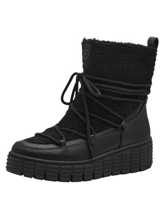 Tamaris Damen Warmfutter Stiefel Vegan; BLACK UNI, EU 41