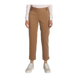 Michael Kors Kn&ouml;chel Stretch Hose - - Trousers - Damen - Beige - 3XS