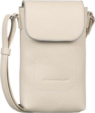 Tom Tailor brand.value Elis, Étui pour Smartphone Femme, Blanc cassé, 12x3x19