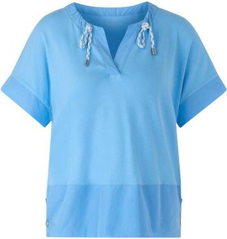 Marc Cain Damen T-Shirt mit Kapuze