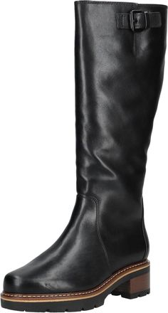 H&ouml;gl Stiefel H&Ouml;GL H&ouml;gl Stiefel Leder, Damen, Gr. 38,5, schwarz, Leder, Schuhe Stiefel, Topseller
