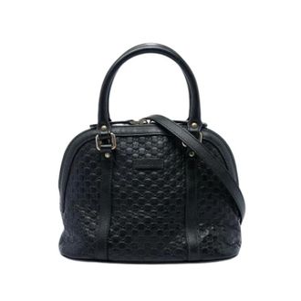 Gucci Sac bandouli&egrave;re Pre-owned - Femme - Pre-owned - Noir - Taille: ONE Size