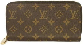 Louis Vuitton Portefeuille long (bi-pli) pr&eacute;-poss&eacute;d&eacute; - Femme - Pre-owned - Brun - Taille: ONE Size