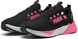 Puma Chaussures de Running Retaliate 3 Unisexe 42, Black Sun Struck White Pink