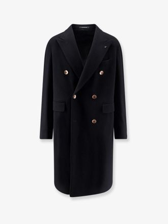Tagliatore Unlined virgin wool and cashmere coat - TAGLIATORE - gender_Man