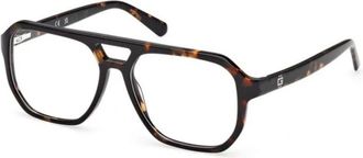 Guess Homme, Accessoires, Brun, Taille: 55 MM Navigator Optical Frame