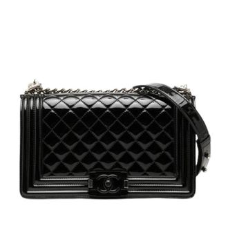 Chanel Pre-owned Boy Flap Umh&auml;ngetasche - - Pre-owned - Damen - Schwarzk - ONE SIZE
