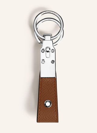 Montblanc Saffiano-Schl&uuml;sselanh&auml;nger Sartorial braun