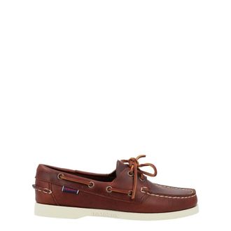 Sebago Femme, Chaussures, Brun, Taille: 37 1/2 EU Docksides Portland Waxed