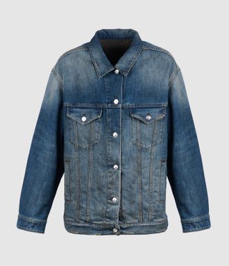 Nine In The Morning Veste Jean Sibi Trucker Destroy