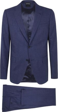 Ermenegildo Zegna Homme, Costumes, Bleu, Taille: L Costume de Tailleur Z Luxury