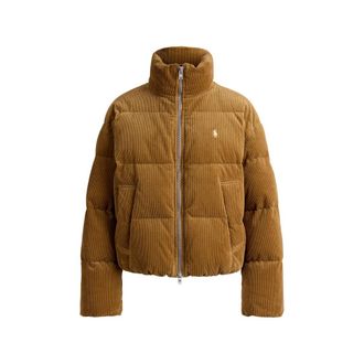 Ralph Lauren Corduroy-effect Quilted Jacket