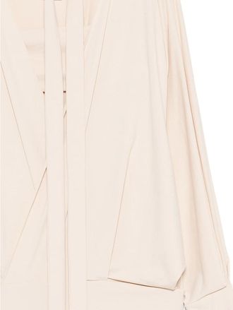 Taller Marmo Tie-Detail Long Sleeve One-Piece Swimsuit