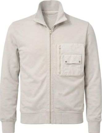 Ten c Homme, Sweatshirts et sweats &agrave; capuche, Gris, Taille: L Half Zip Sweat &agrave; capuche