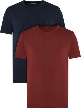 Emporio Armani T-Shirt-Set EM000391 AF25017 MB518 Bunt Slim Fit