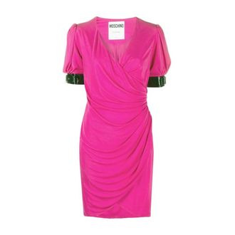 Moschino Wickelkleid - - Dresses - Damen - Rosa - M