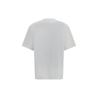 Balenciaga Mens White Cotton T-Shirt