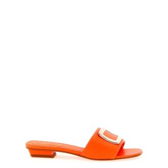 Roger Vivier Femme, Chaussures, Orange, Taille: 41 EU Belle Vivier Slides