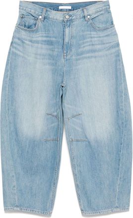 Helmut Lang jean à coupe baril - Bleu