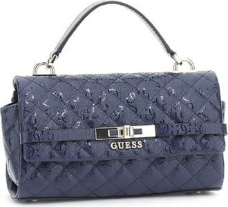 Guess sac à épaule bandoulière sac à main Idra Top Handle Flap Bag Midnight bleu marine